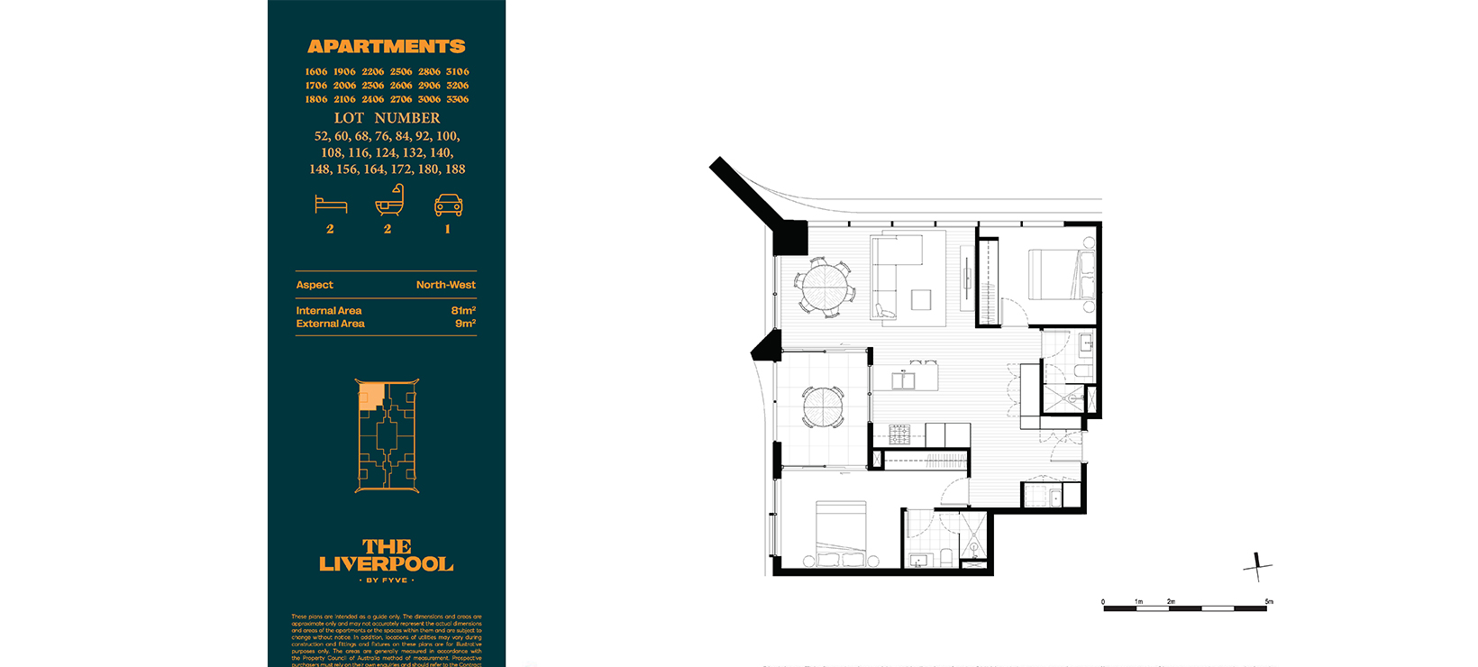 Lot 60 Unit 1706, 26 Elizabeth Street, Liverpool, NSW, 2170